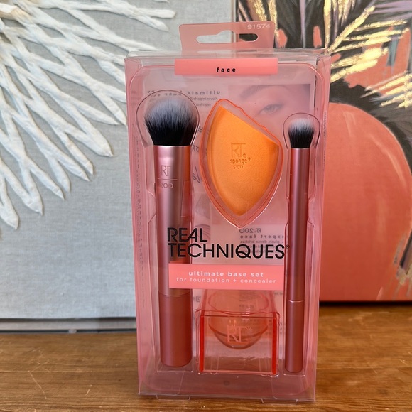 Real Techniques | Makeup | Nib Real Techniques Ultimate Base Set | Poshmark